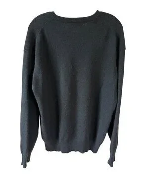 Embassy Row | Sweaters | Embassy Row Black 2ply Cashmere V Neck Sweater ...